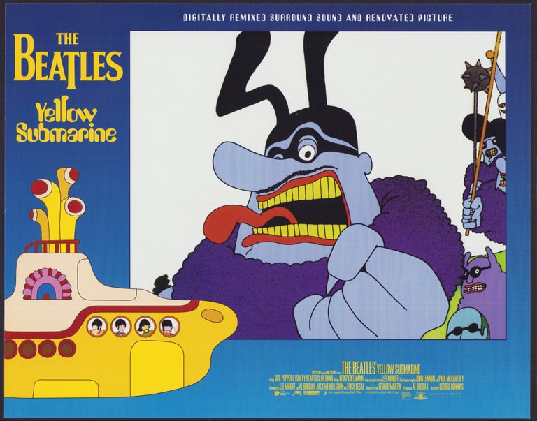 Unknown - Lobbycard, The Beatles' - Yellow Submarine, Movie, Film, USA ...