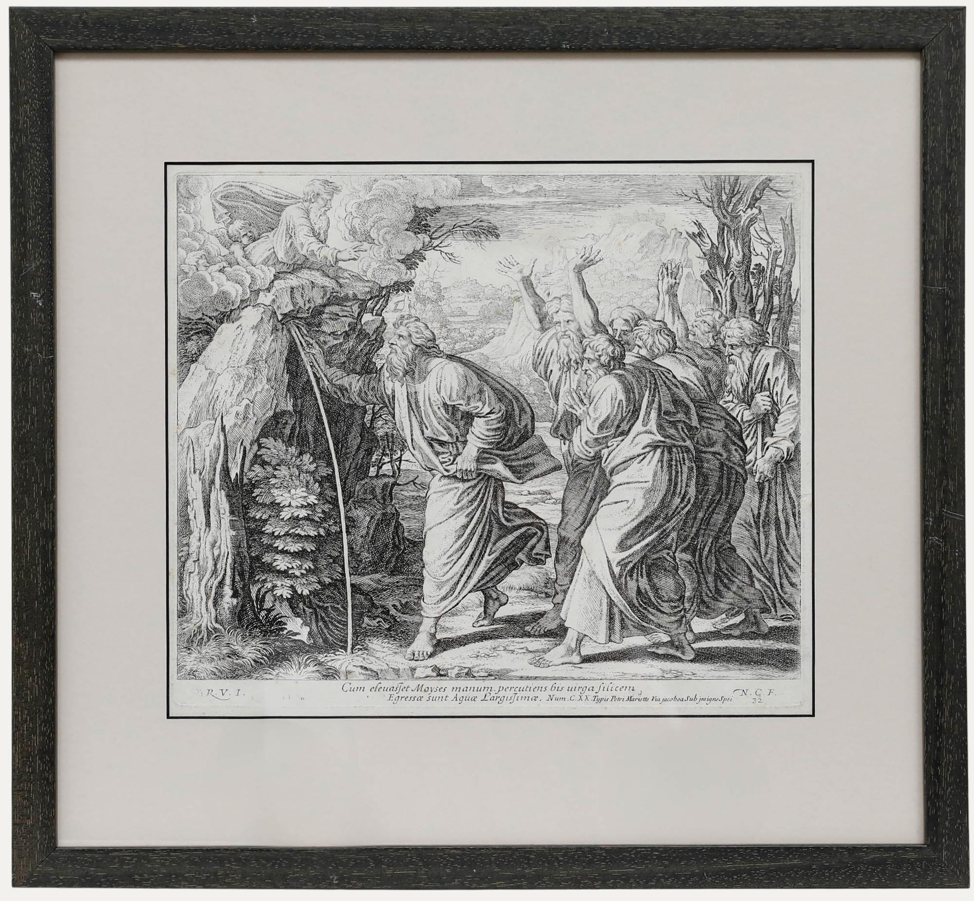 Unknown - Nicolas Chaperon (1612-1656) After Raphael - Engraving ...