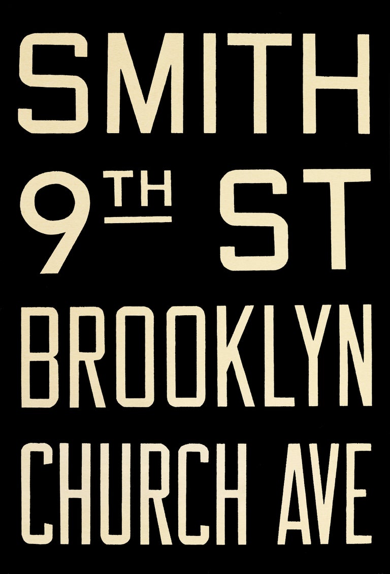 Unknown - NYC subway sign - Smith 9th Street / Brooklyn Church Ave For ...
