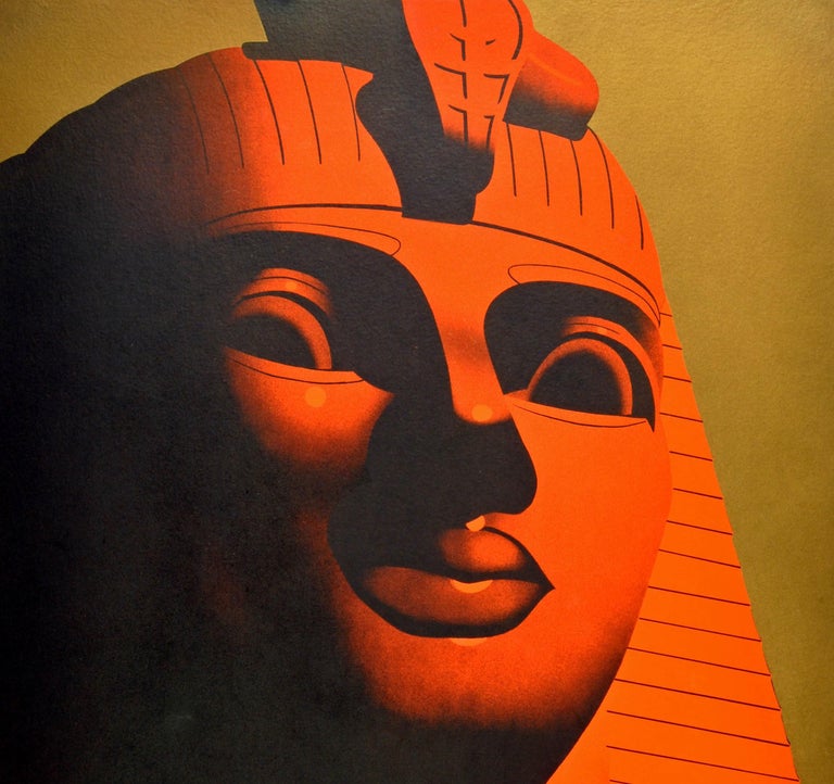 Unknown - Original Art Deco Travel Poster - Egypt for Winter Sunshine ...