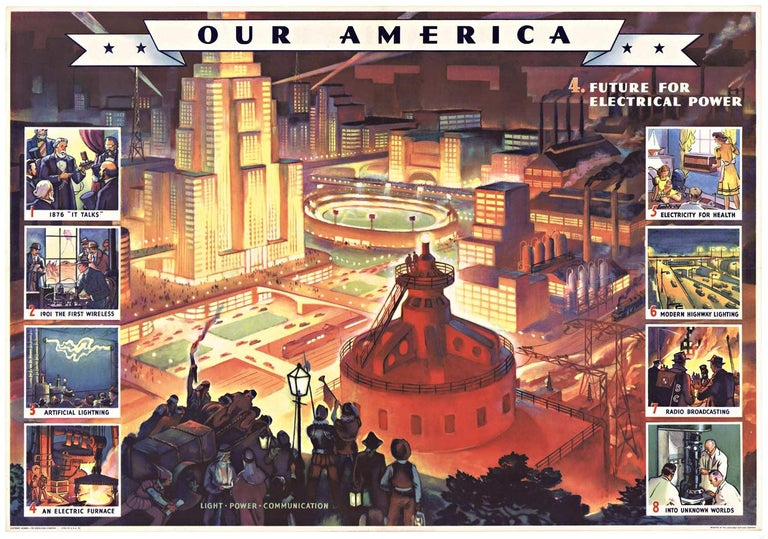 Unknown - Original "Our America, #4, the Future for Electrical Power ...