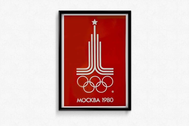 Unknown - Original poster for the Olympic Games of Moscow in 1980 ...
