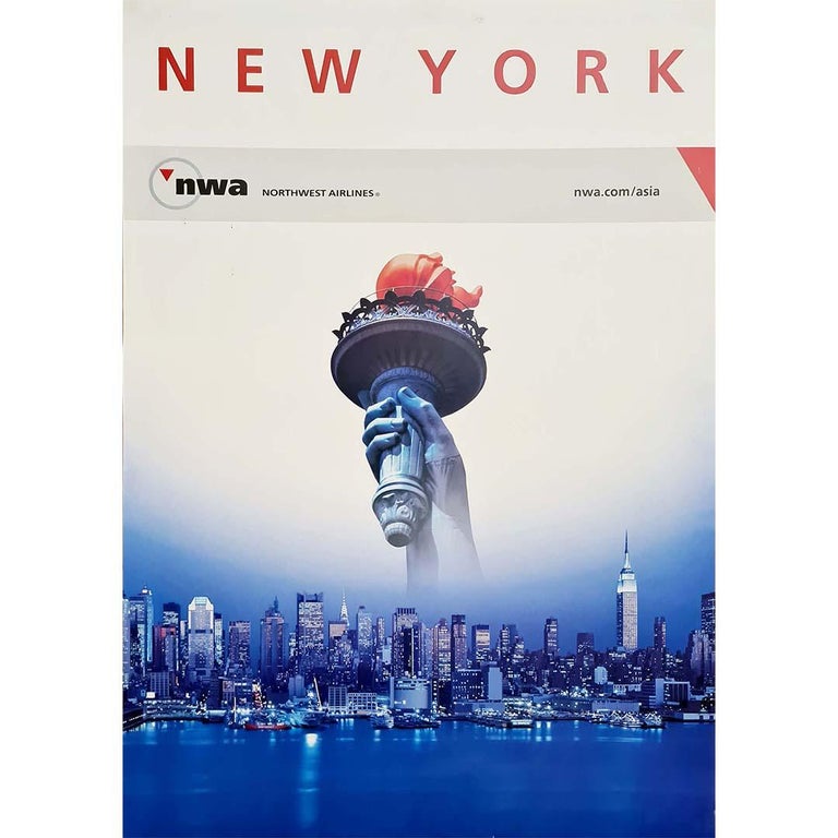 Unknown - Original poster of the NWA ( Northwest Airlines ) and its ...