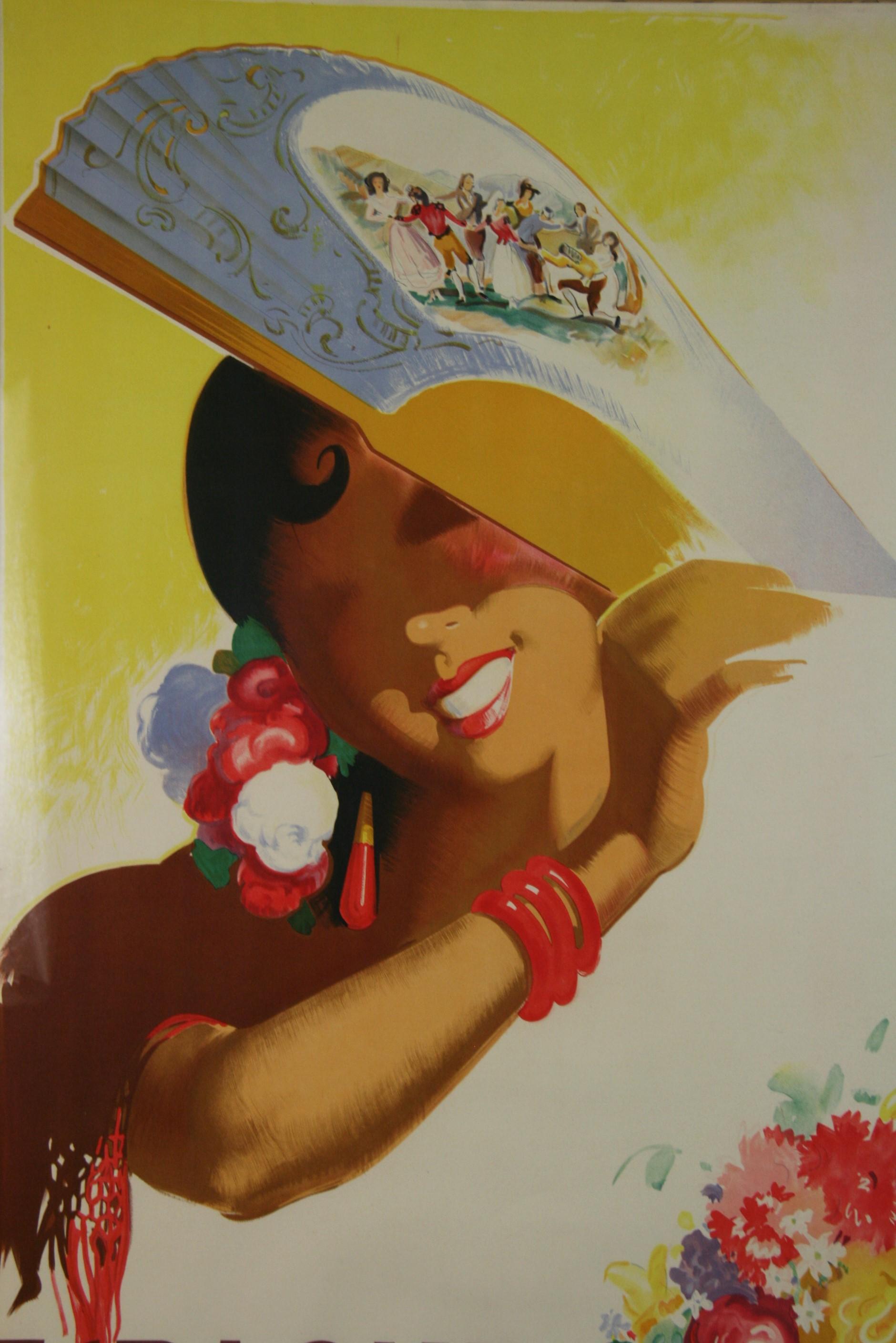 Unknown - Original Spanish Tourism Poster For Sale at 1stDibs | what ...
