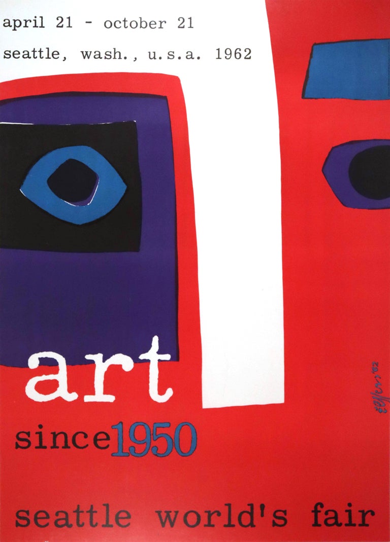 Unknown - Original Vintage Exhibition Poster Seattle World's Fair Art ...
