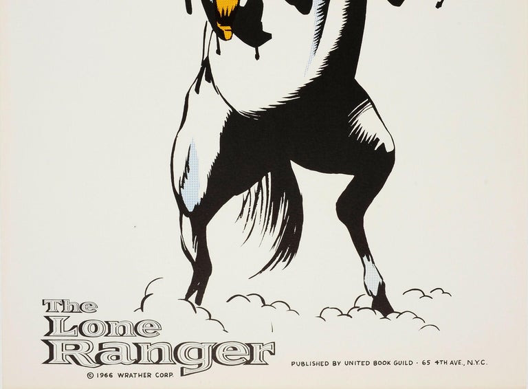 Unknown - Original Vintage Hi-Yo Silver The Lone Ranger Poster Masked ...