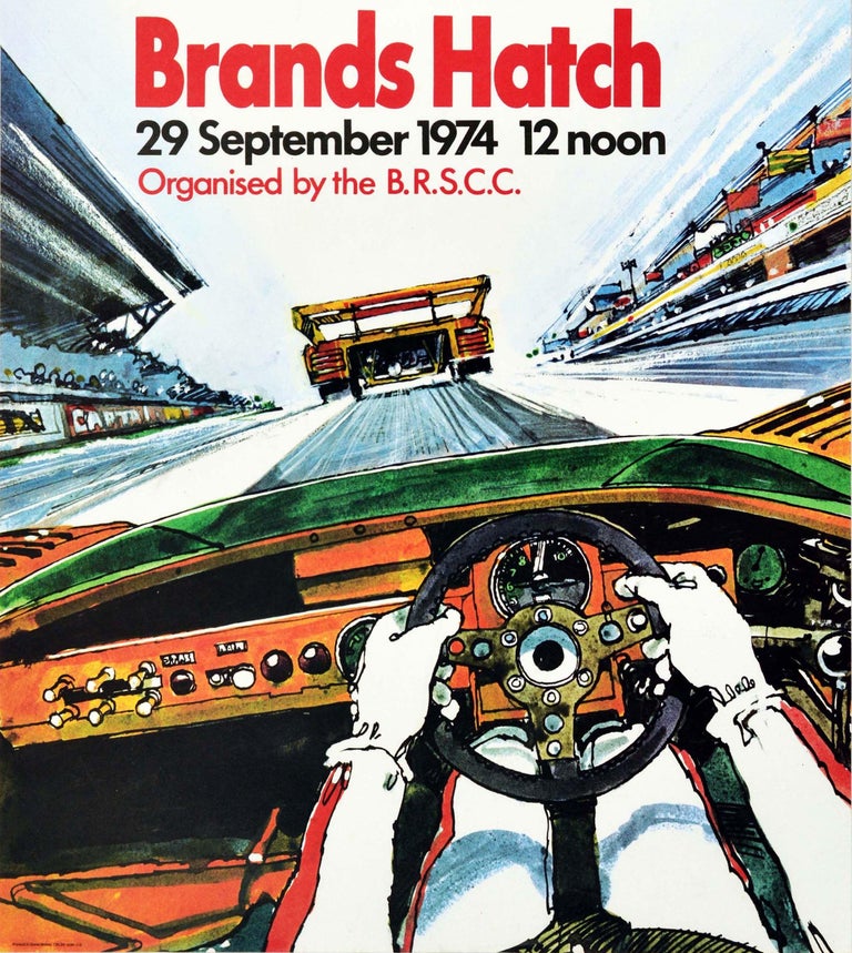 Unknown - Original Vintage Poster Brands Hatch 1000kms World ...
