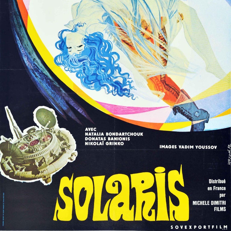 Unknown - Original Vintage Soviet Movie Poster Solaris Andrei Tarkovsky ...