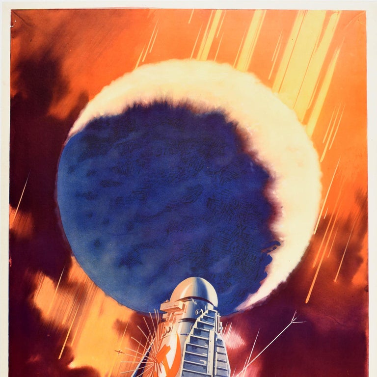 Unknown - Original Vintage Soviet Propaganda Poster Space Conquerors Of ...