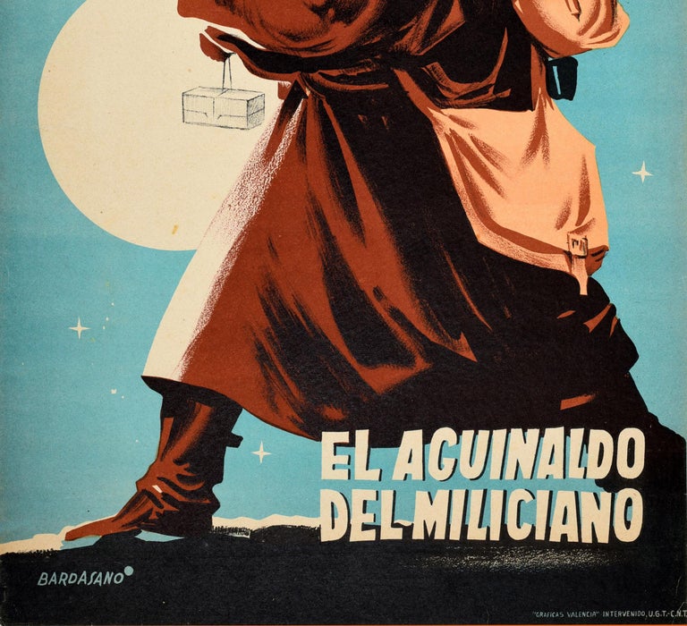 Unknown - Original Vintage Spanish Civil War Propaganda Poster ...