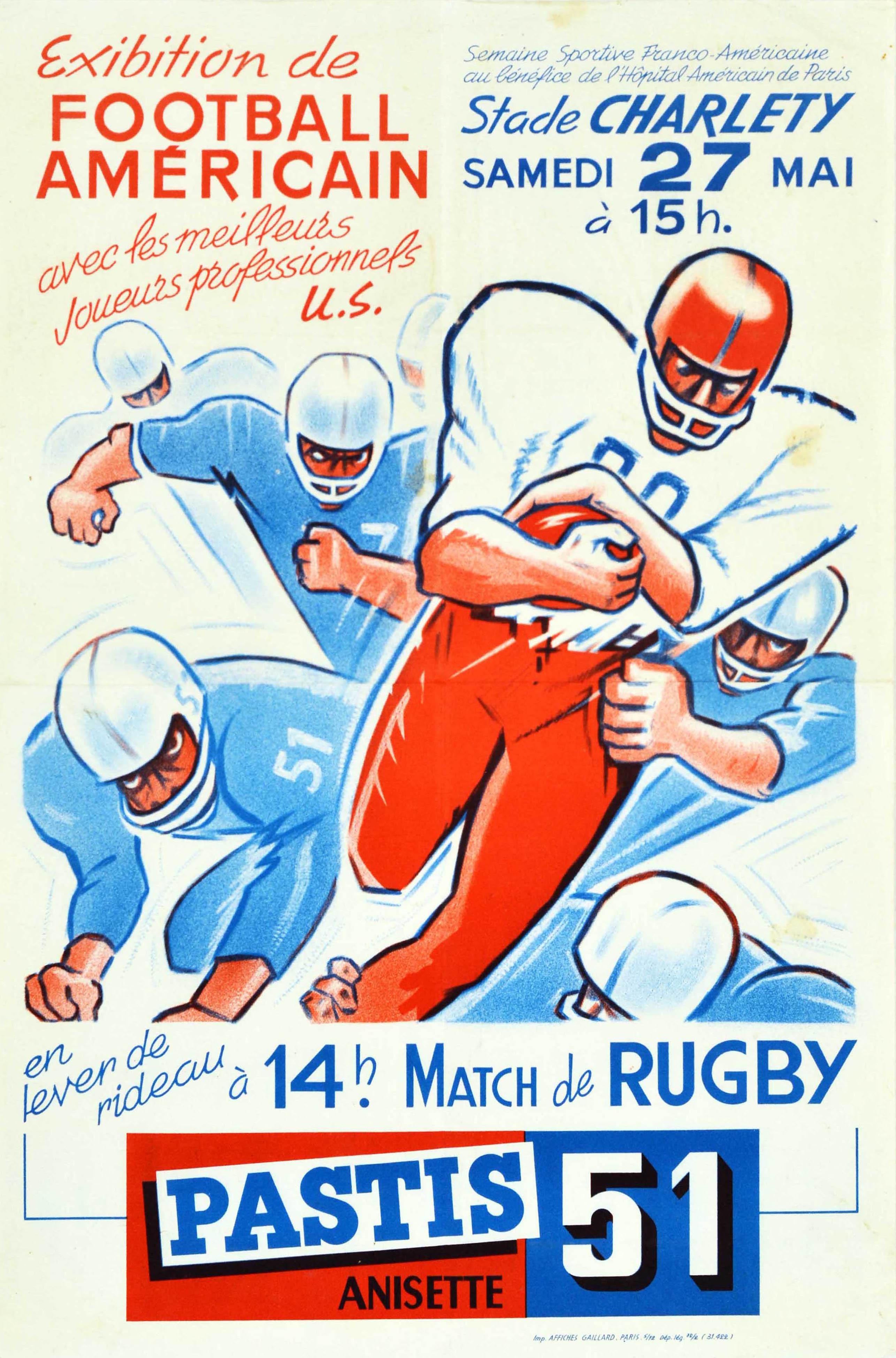 Vintage Rugby Posters - 9 For Sale on 1stDibs | vintage rugby print ...