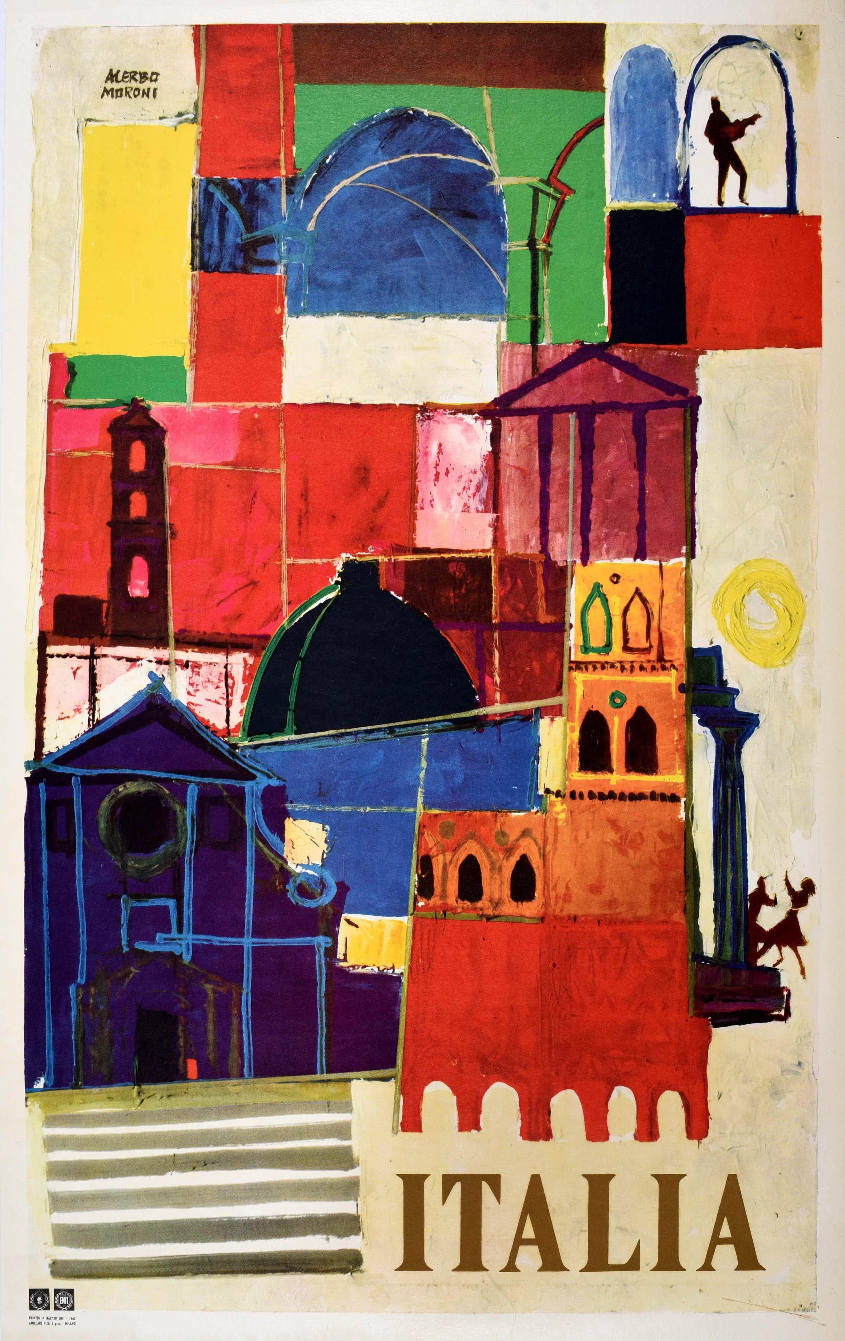 Unknown - Original Vintage Travel Advertising Poster Italy ENIT Moroni ...