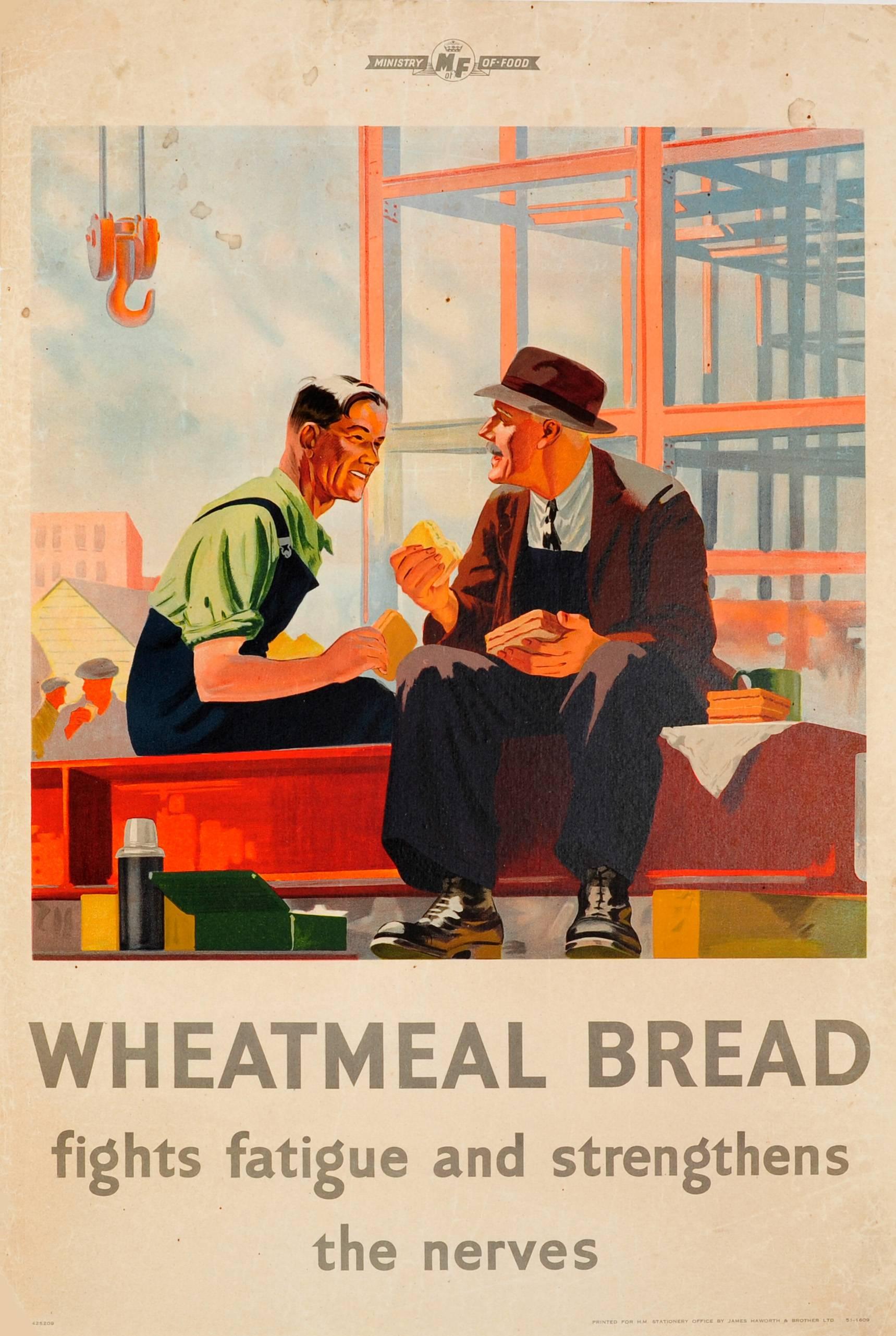 Unknown - Original Vintage WWII Ministry Of Food Poster Promoting ...
