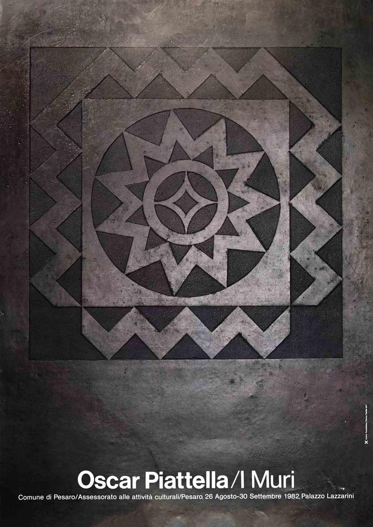 Unknown - Oscar Piattella Poster - Vintage Offset Print - 1982 For Sale ...