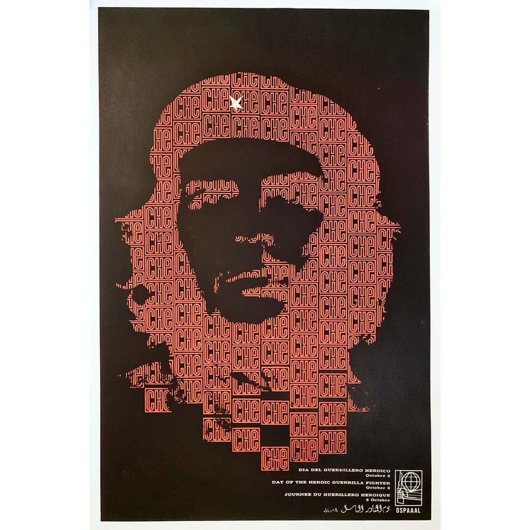 Unknown - OSPAAAL original poster Day of the heroic guerrilla fighter ...