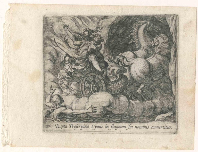 Unknown - Ovid's Metamorphosis Series - Set of 4 Original Etchings ...