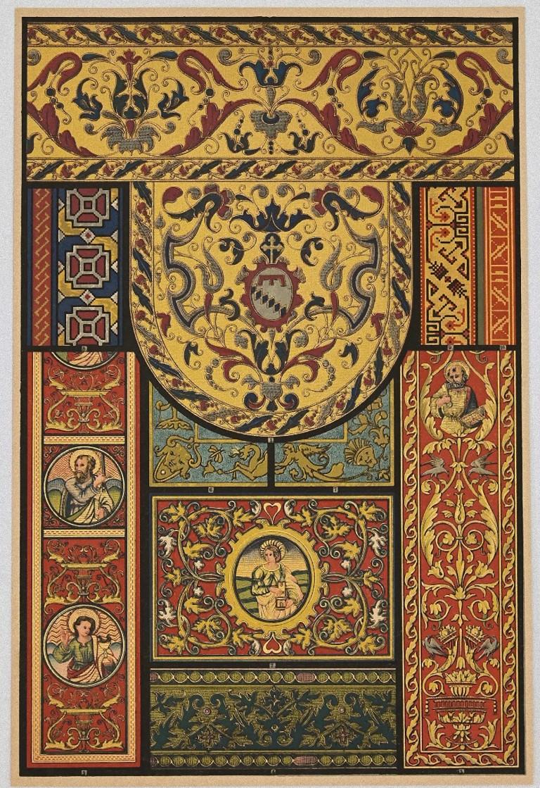 Unknown - Patterns of the Italian Renaissance - 18th century For Sale ...