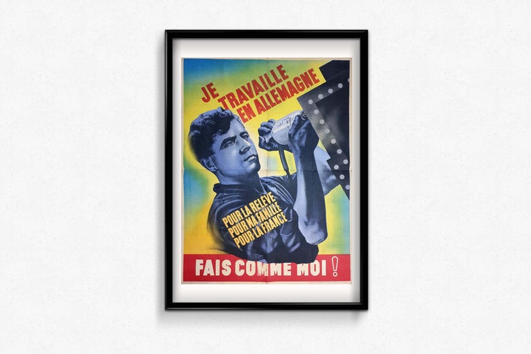 Unknown - Propaganda poster during the Second World War for going to ...