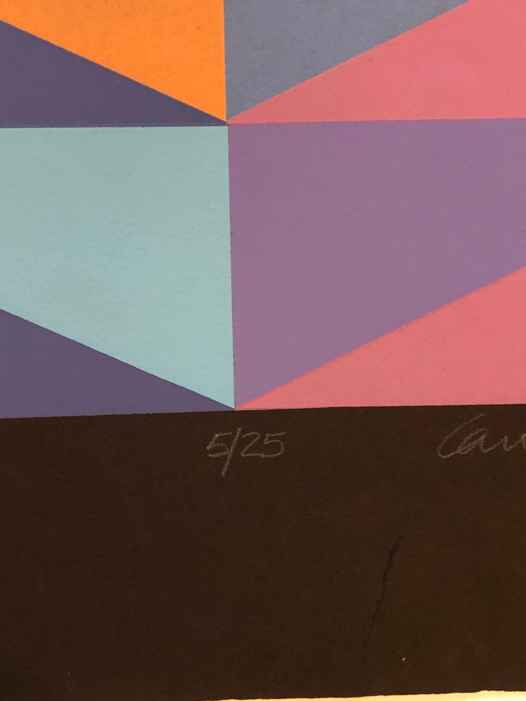 Unknown - Striking Original Signed Numbered and Dated Lithograph by ...