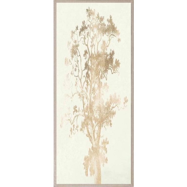 Unknown - Strutt Trees, No. 4, gold leaf, framed For Sale at 1stDibs