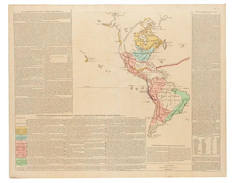 Unknown - The Americas - Vintage Map - 1806 at 1stDibs