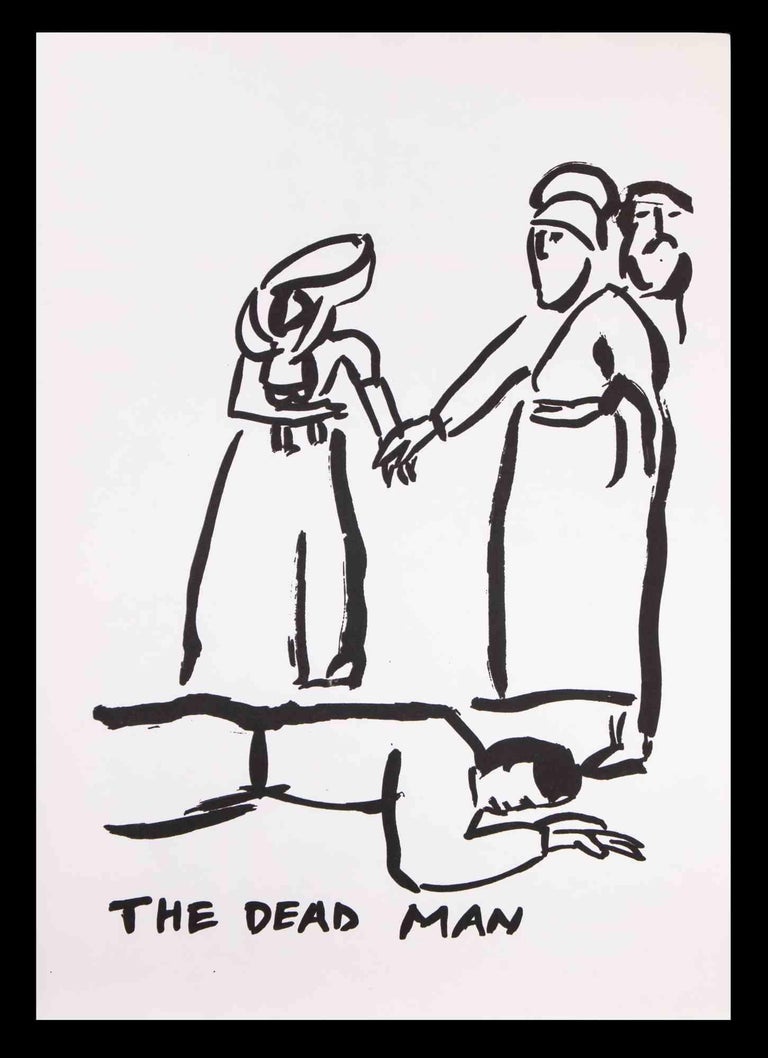 Unknown - The Dead Man - Vintage Offset by Various Artists - 1970s For ...