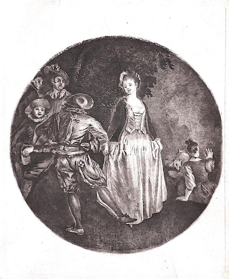 Unknown - The Woman - Original Etching - 18th Century For Sale at 1stDibs