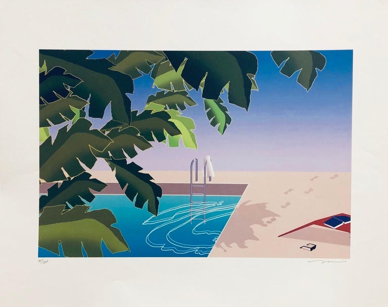 Unknown - (Title Unknown) Limited Edition Serigraph (artist signature ...