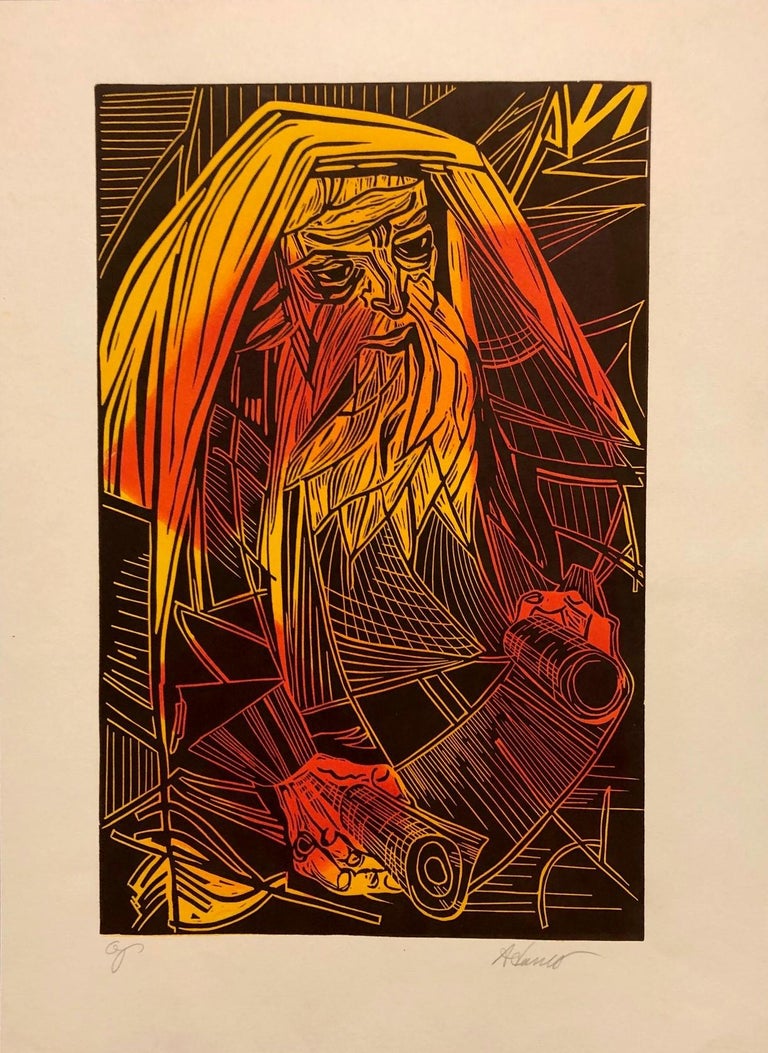 Unknown - (Title Unknown) Serigraph, Artist Proof-Artist Signature is ...