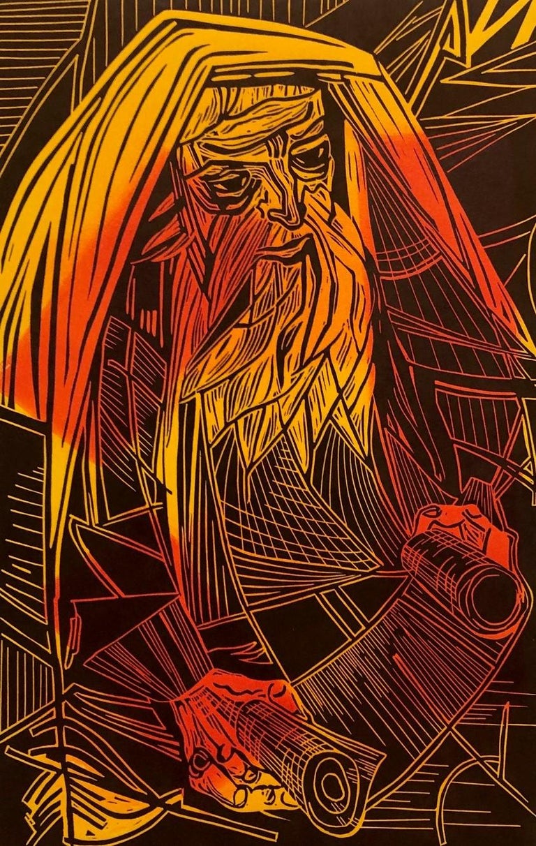 Unknown - (Title Unknown) Serigraph, Artist Proof-Artist Signature is ...