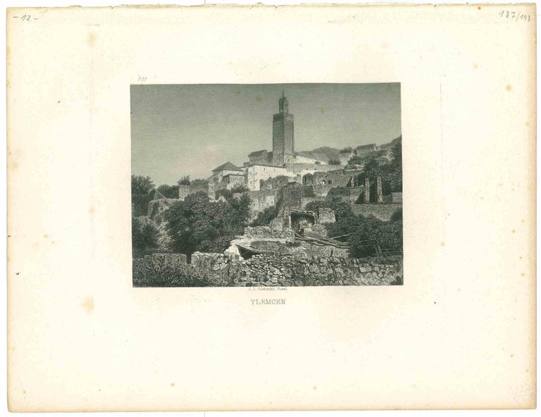 Unknown - Tlemcen - Original Lithograph - Mid 19th Century For Sale at 1stDibs