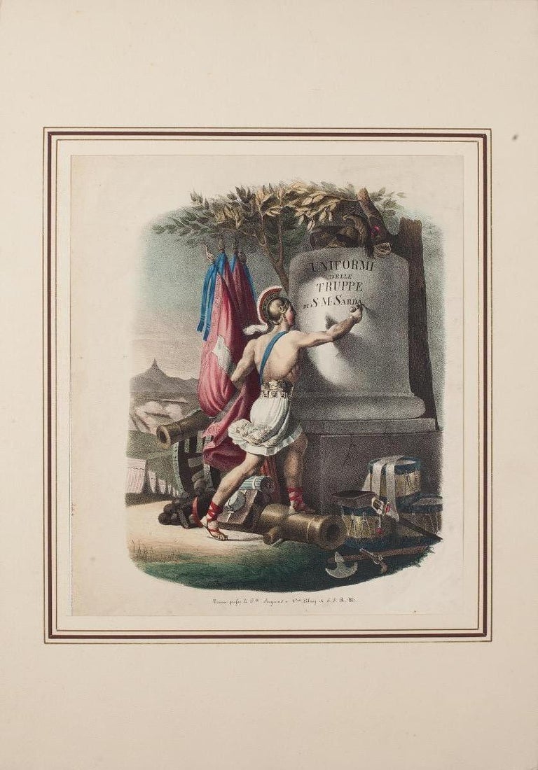 Unknown - Uniformi Delle Truppe di S.M. Sarda - Original Lithograph ...