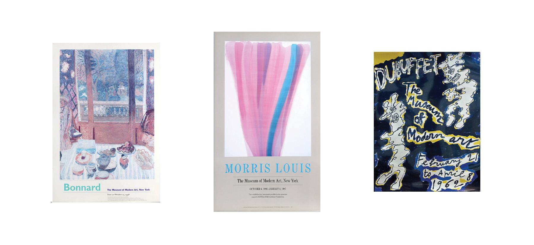 Unknown - Various Late Century MoMA Posters by Dubuffet, Bonnard, and ...