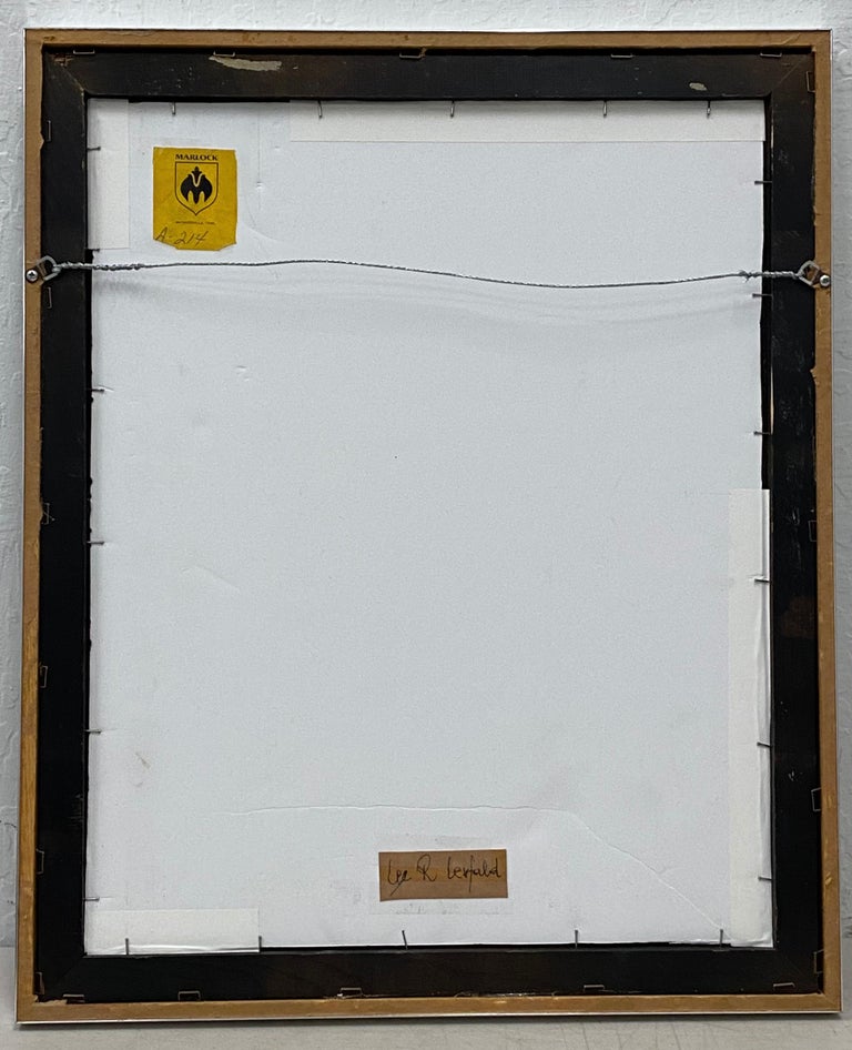 Unknown - Vintage Framed Serigraph "Jawbreakers" by Lee Lerfald C.1977 ...