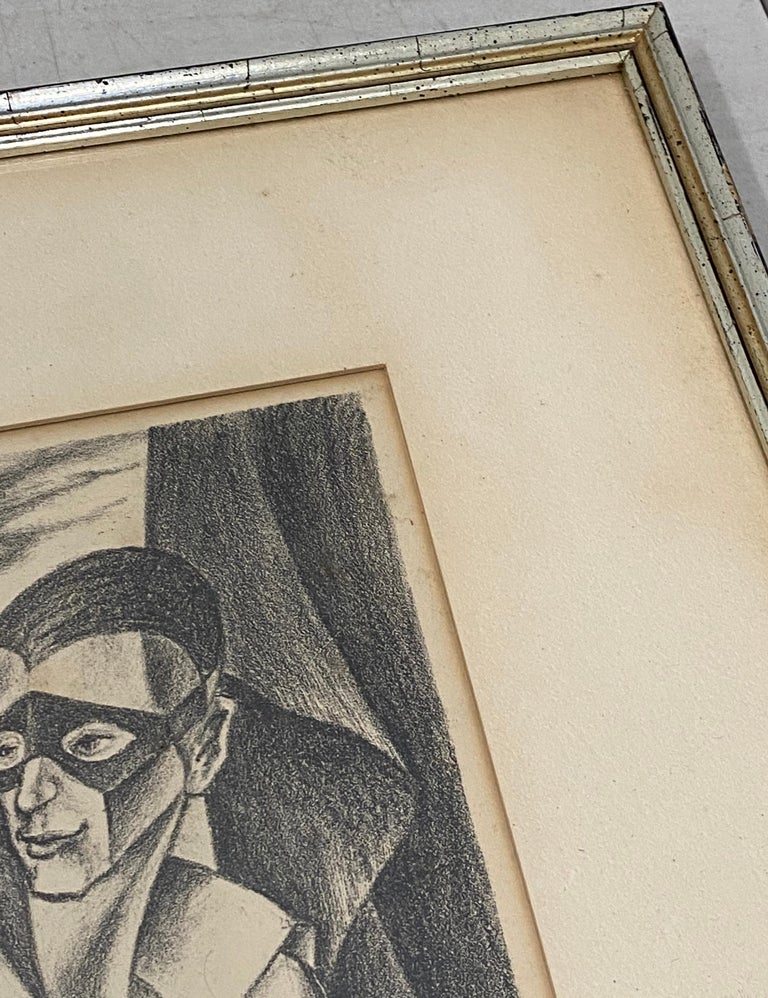 Unknown - Vintage Lithograph "The Actor" Pencil Signed and Titled C ...