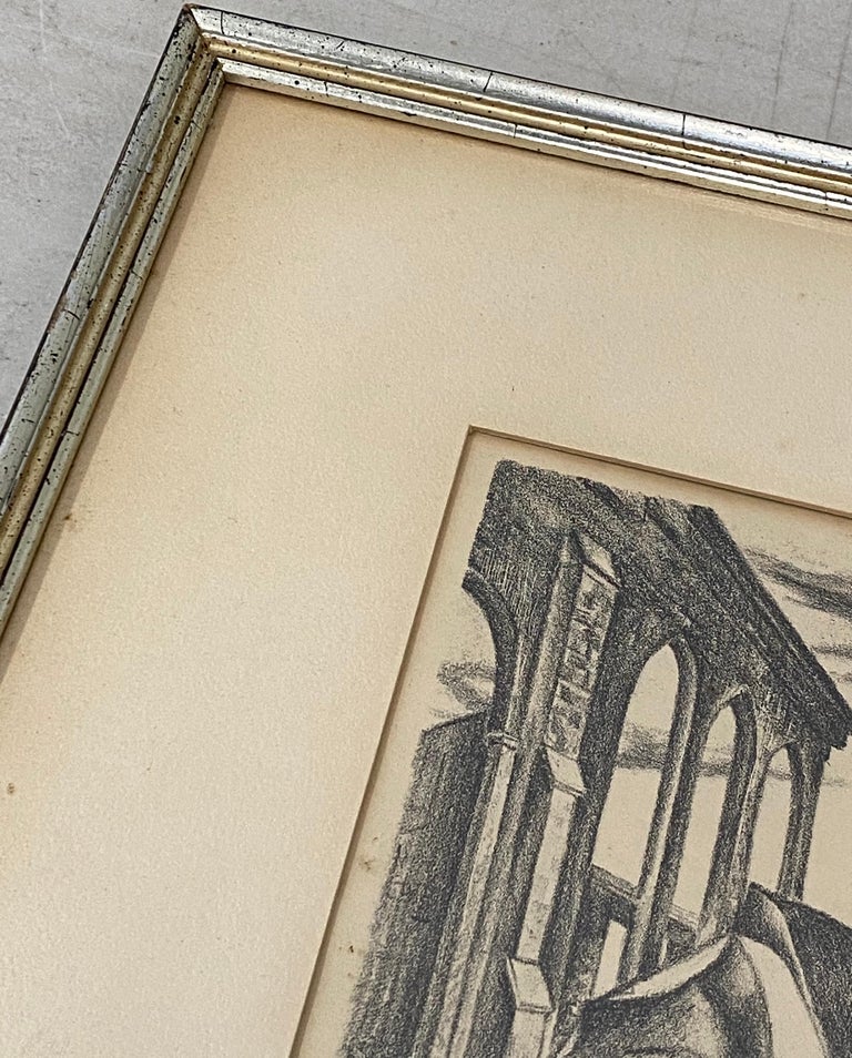 Unknown - Vintage Lithograph "The Actor" Pencil Signed and Titled C ...