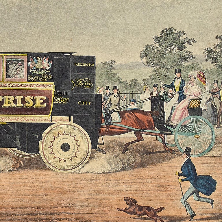 Unknown - Walter Hancock’s Enterprise Steam Omnibus, 19th-Century Hand ...