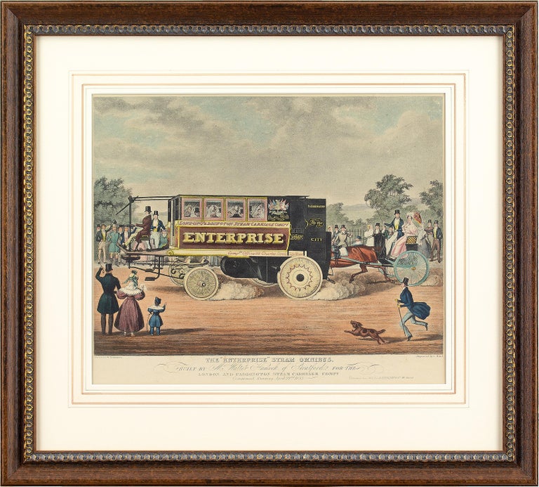 Unknown - Walter Hancock’s Enterprise Steam Omnibus, 19th-Century Hand ...