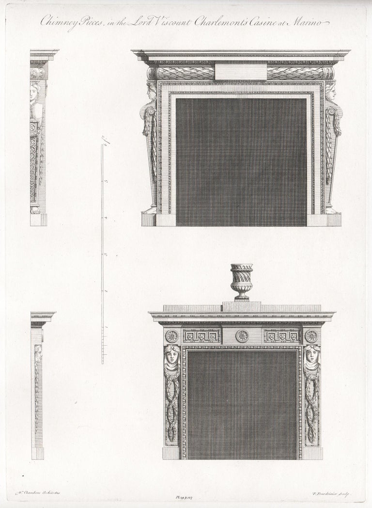 Unknown - William Chambers Georgian Architecture - Chimney Pieces For ...