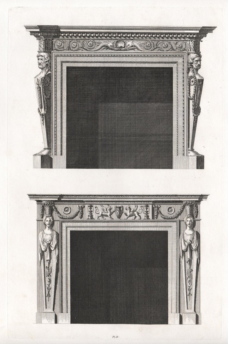 Unknown - William Chambers Georgian Architecture - Chimney Pieces For ...