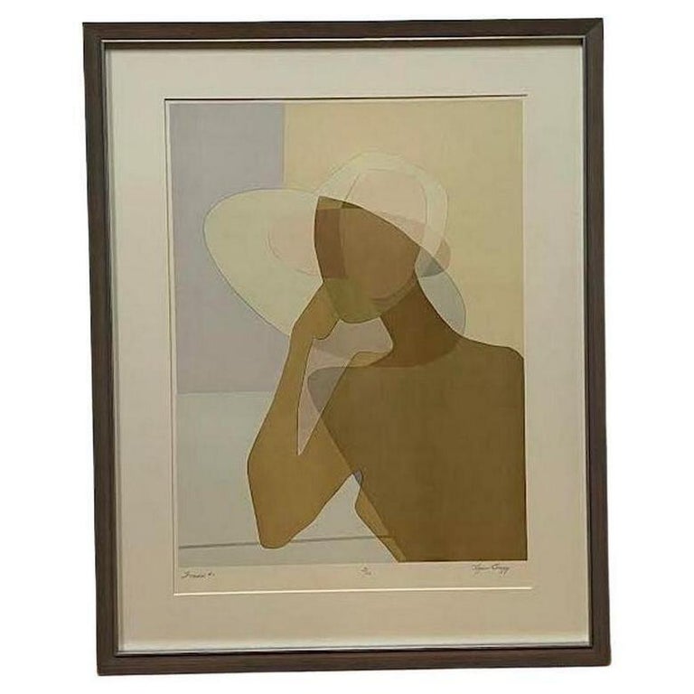 Unknown - "Woman #1" Lithograph by Lynn.... For Sale at 1stDibs