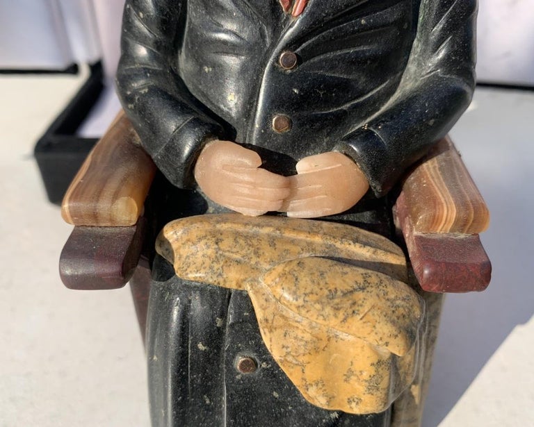 Unknown - 19th-20th century Russian Semi-precious stone sculpture ...