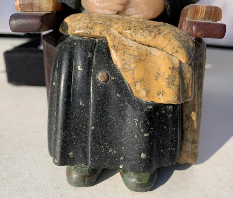 Unknown - 19th-20th century Russian Semi-precious stone sculpture ...