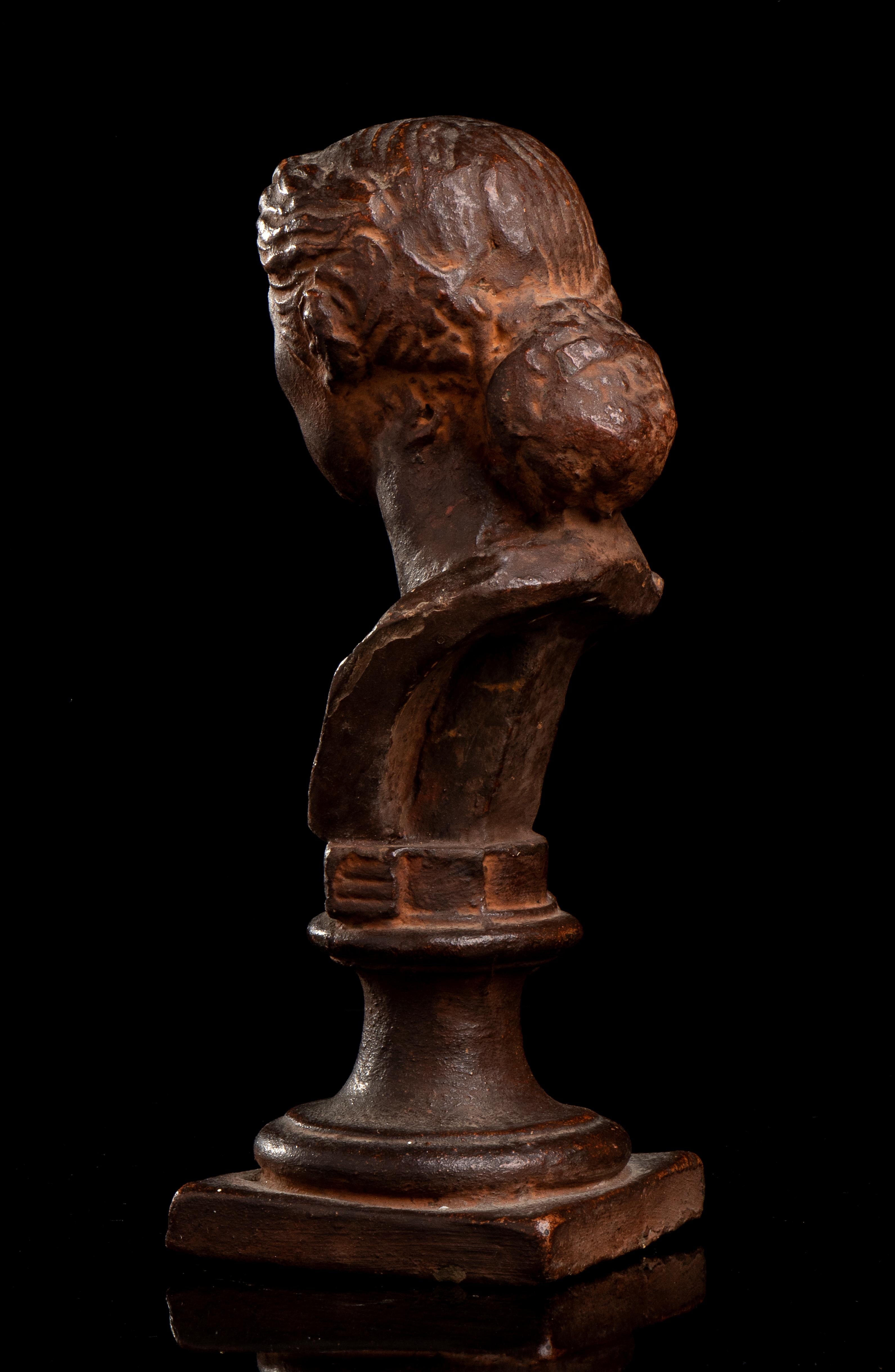 Unknown - 19th Century Grand Tour Terracotta Portrait Figurative ...