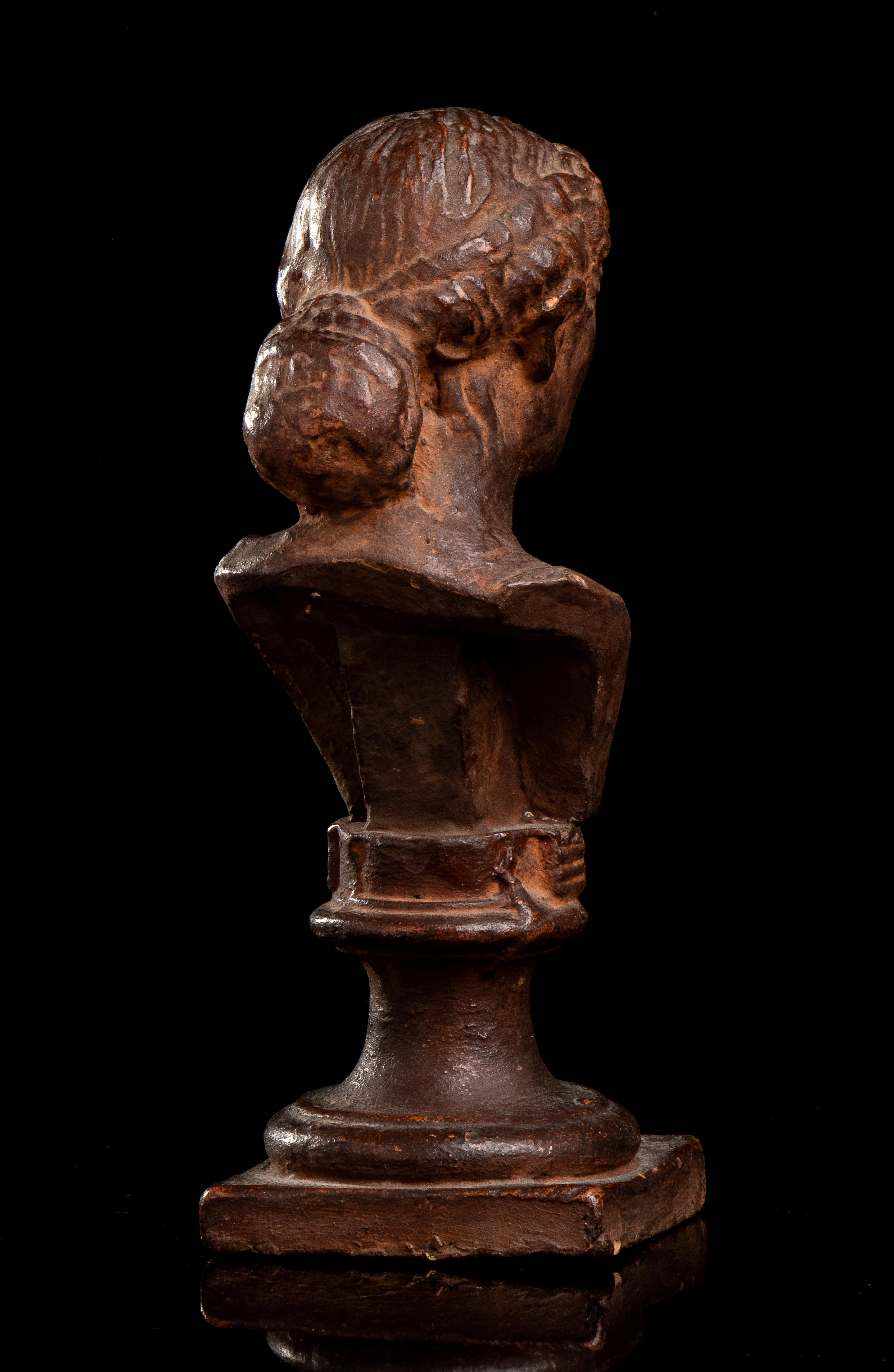 Unknown - 19th Century Grand Tour Terracotta Portrait Figurative ...