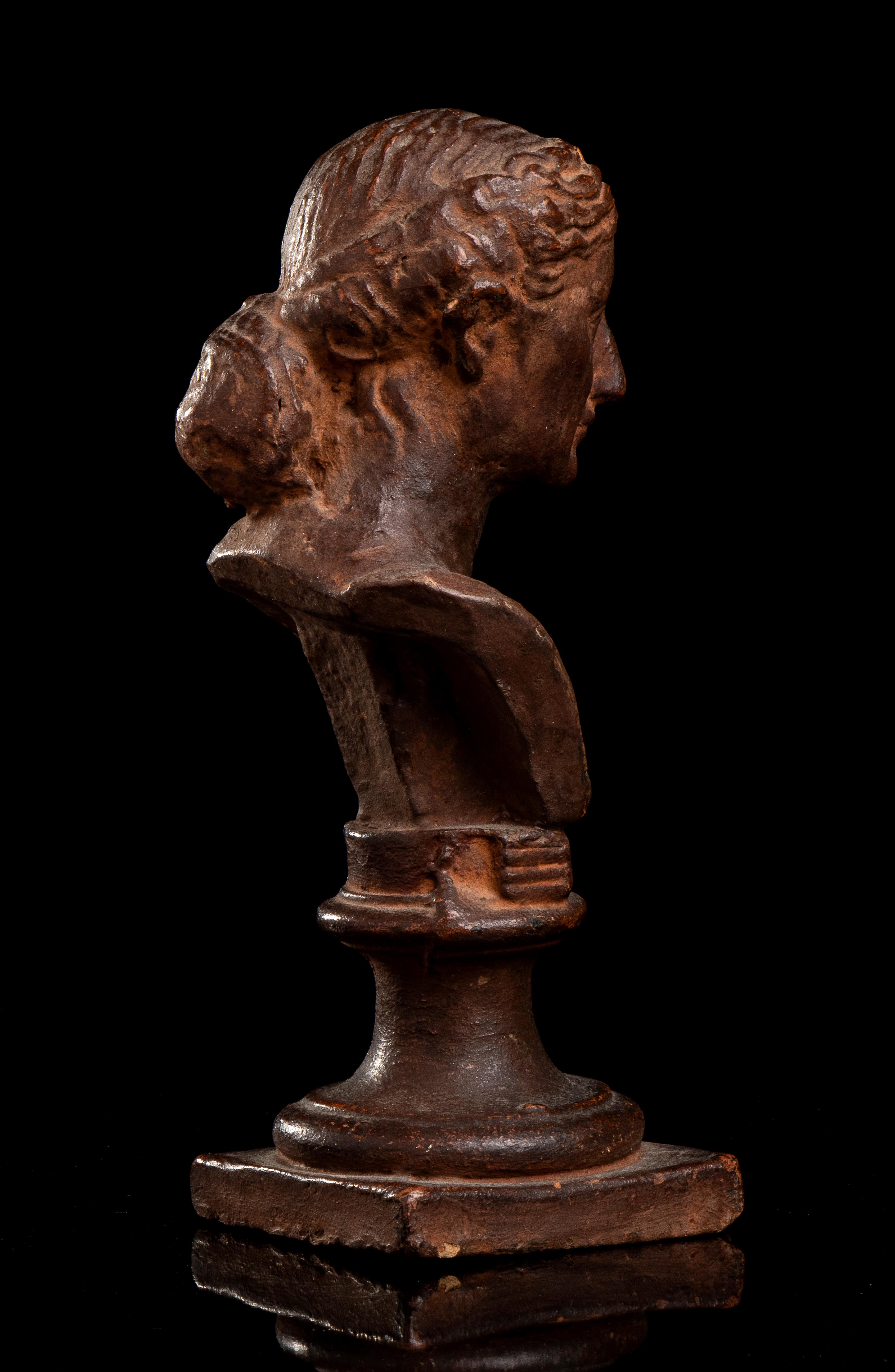Unknown - 19th Century Grand Tour Terracotta Portrait Figurative ...