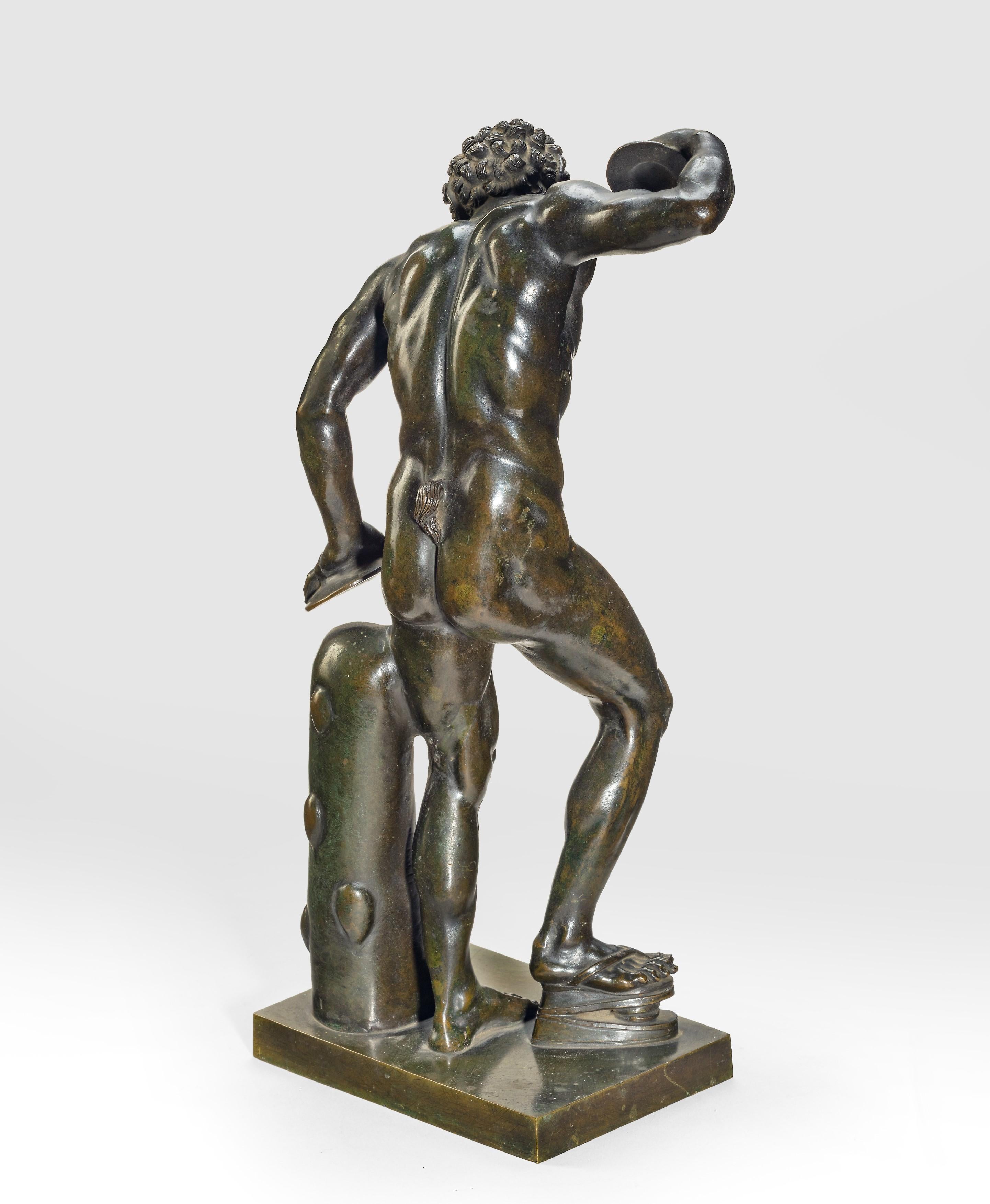 Unknown - A Grand Tour Bronze model of a Dancing Faun at 1stDibs ...