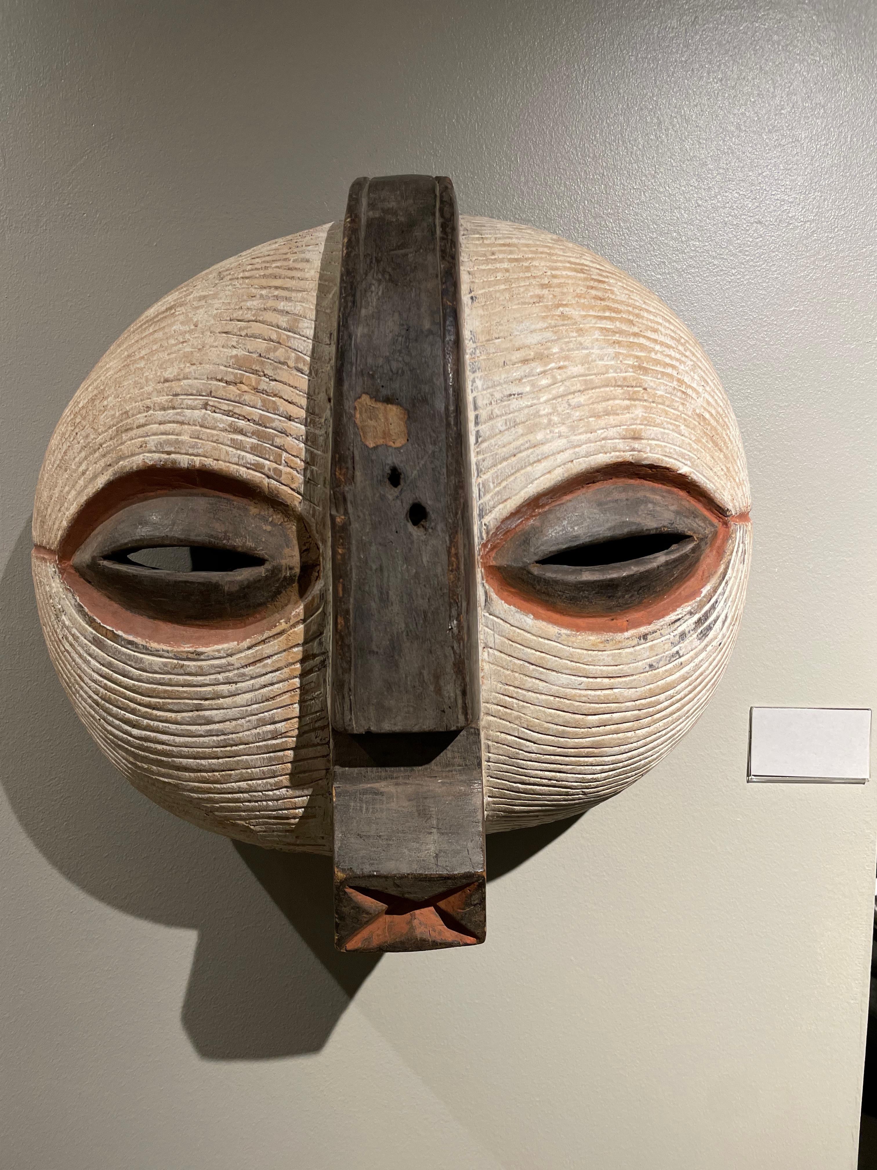 Unknown - African Songye Female Kifwebe Lubua Mask, Congo (Zaire) Wall ...
