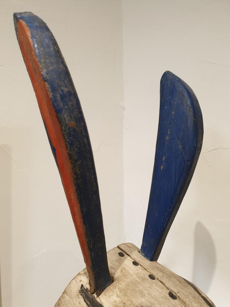 Unknown - African zoomorphic puppet head sculpture from the Bozo Tribe ...