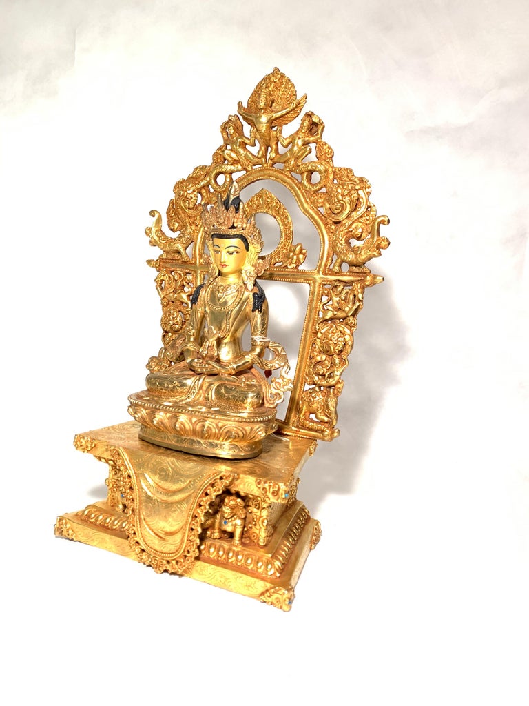 Unknown - Aparmita Statue 18 Inch Full Gold Handcrafted By Lost Wax ...